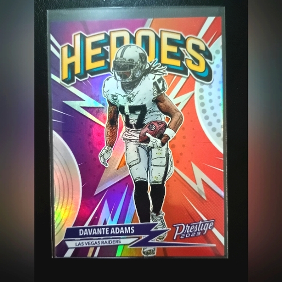 Panini | Toys | Davante Adams 223 Prestige Heroes H1 Las Vegas Raiders ...